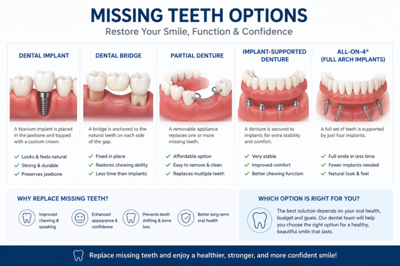 Dental Options for Missing Teeth- BioDental Care Tijuana